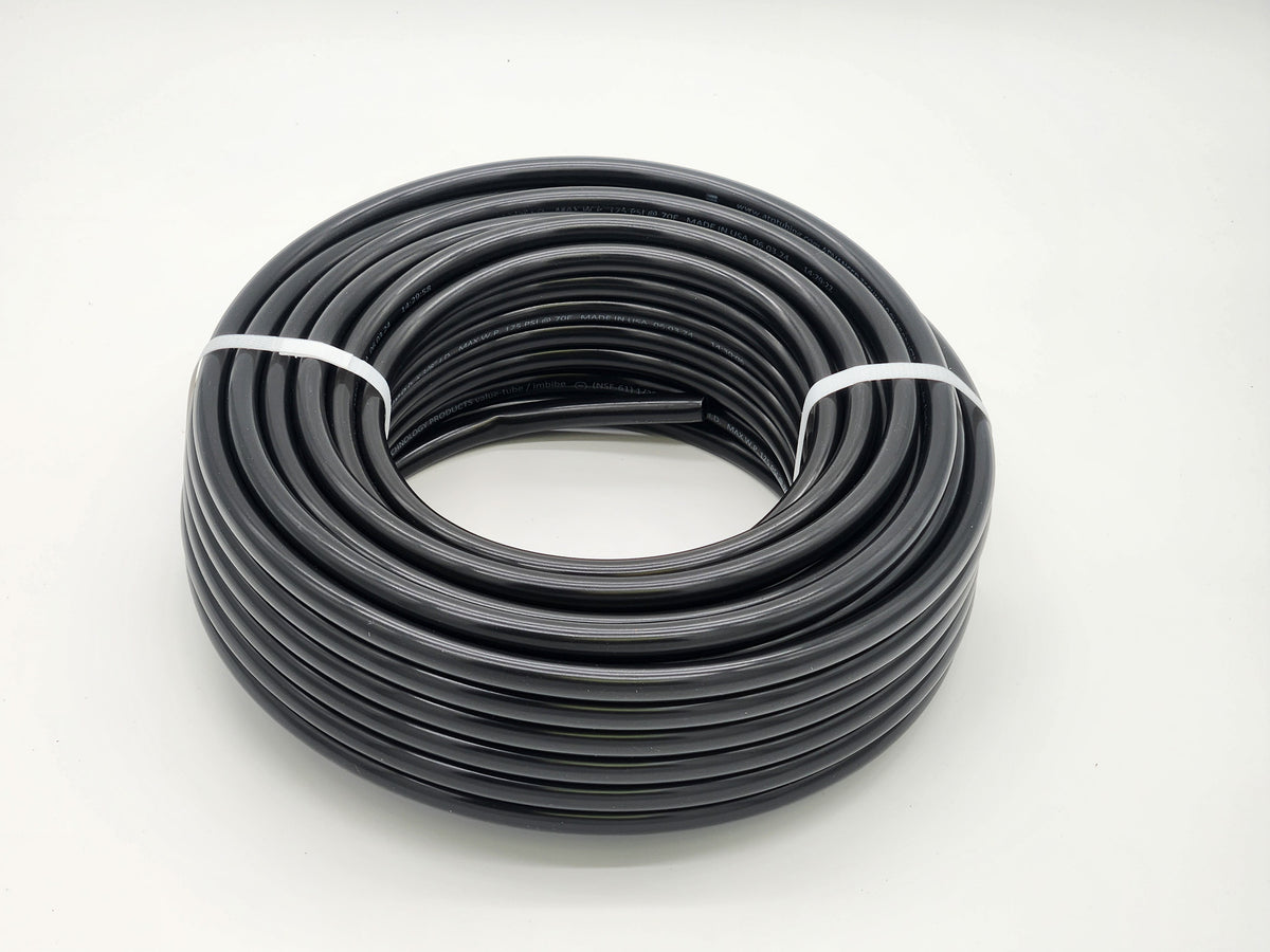 Tubing, Value-Tube, 1/2" OD x 100', Black — United Wash Supply