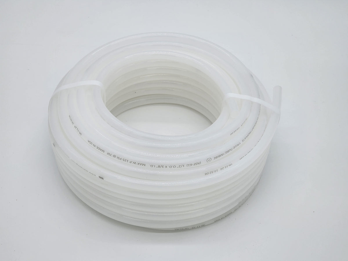 Tubing, Value-Tube, 1/2" OD x 100', Natural — United Wash Supply