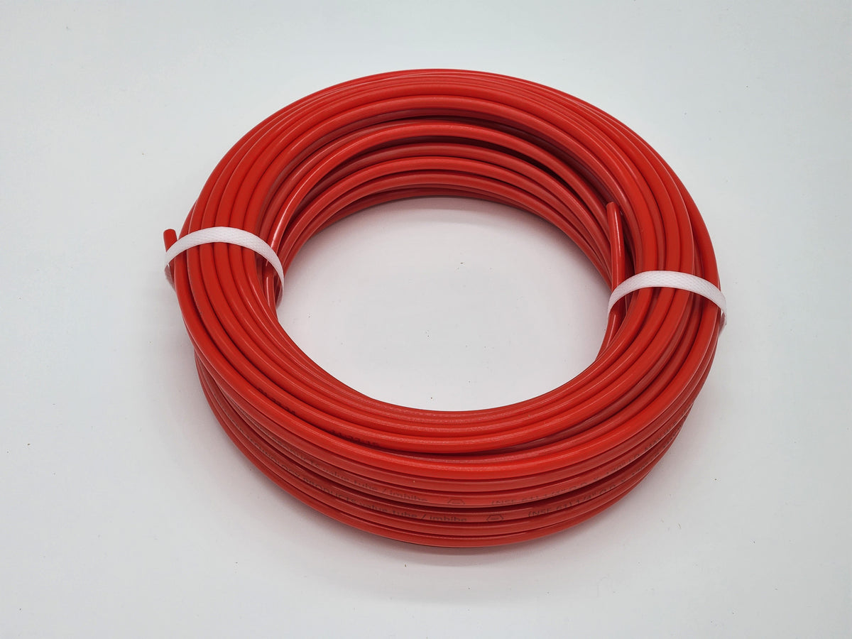 Tubing, Value-Tube, 1/4" OD x 100', Red — United Wash Supply