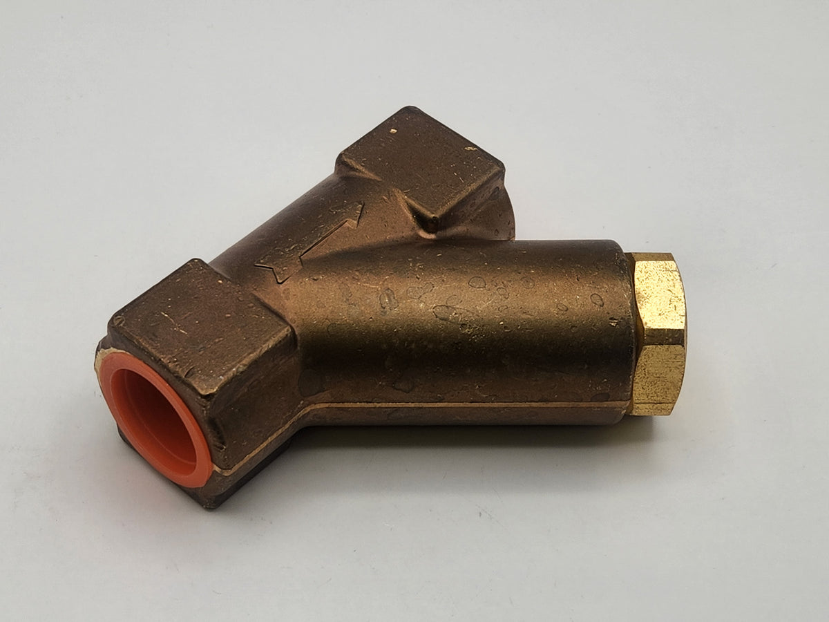 DEMA Brass Y-Type Strainer, 3/4" FPT, 40 Mesh Screen — United Wash Supply