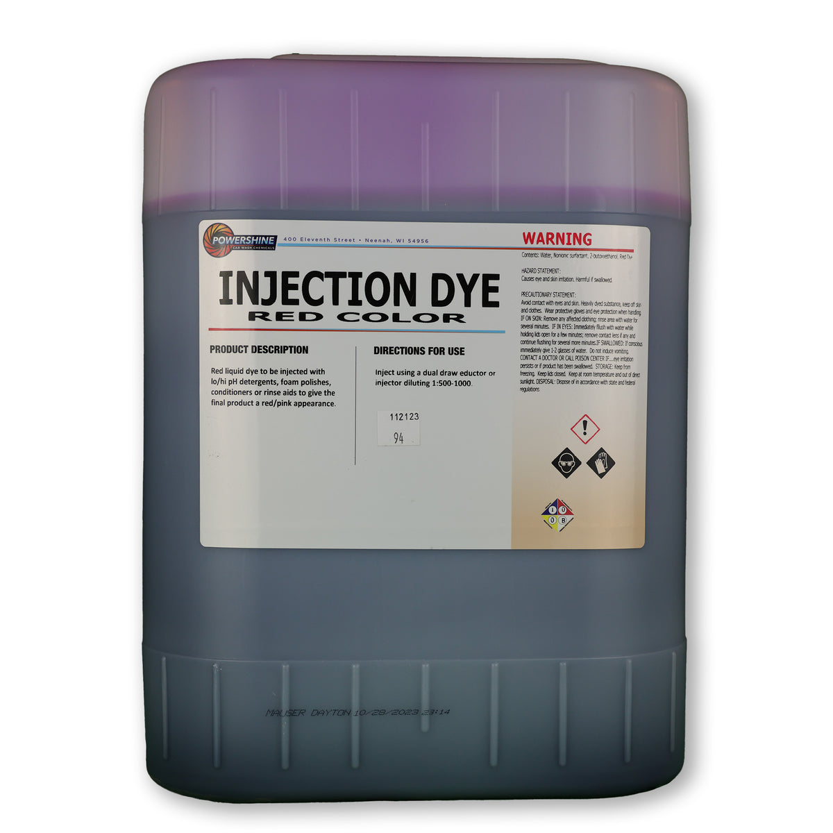 Powershine Injection Dye 5 Gallon — United Wash Supply